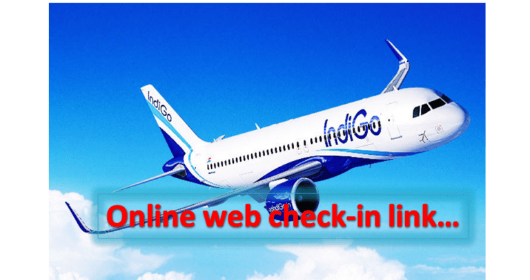 Indigo web check in link | Online web check-in link, 2024